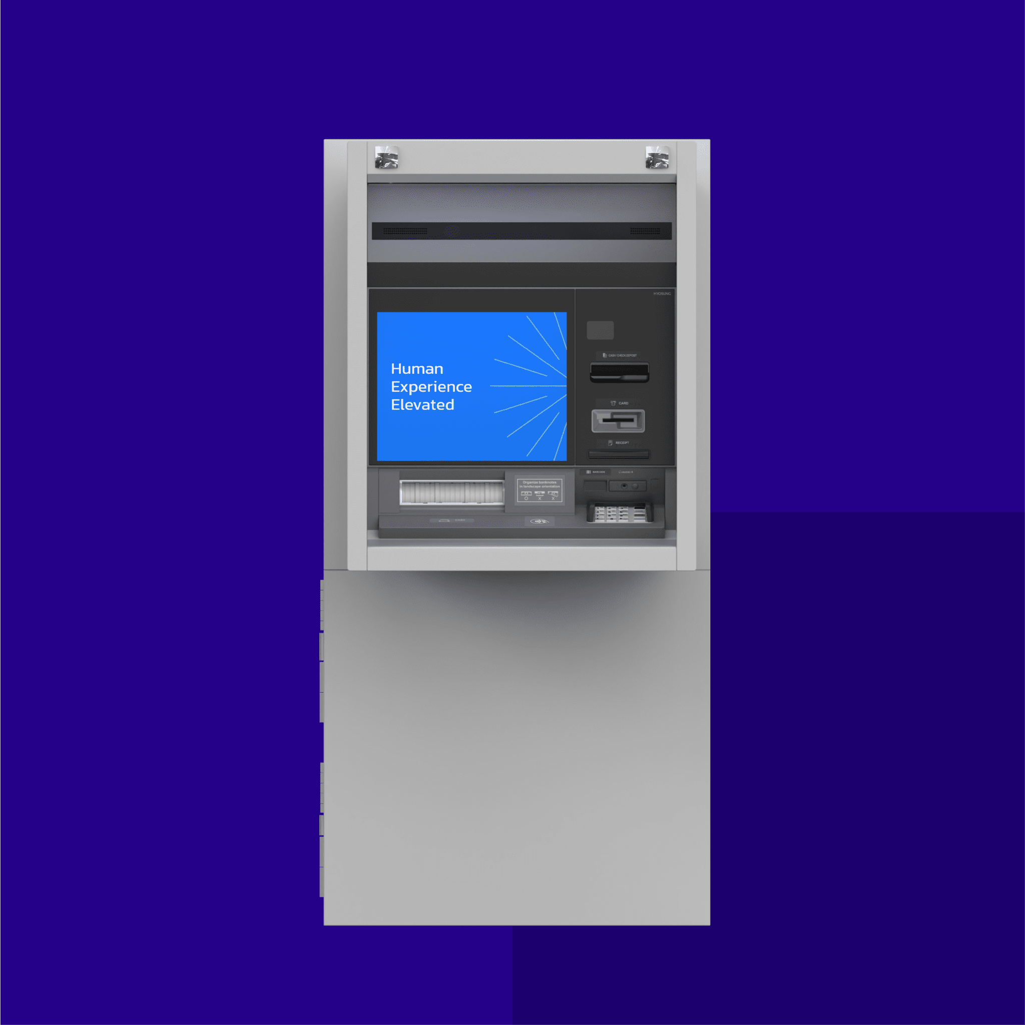 Hyosung 7T Full Function ATM | Through-the-Wall ATM | Hyosung